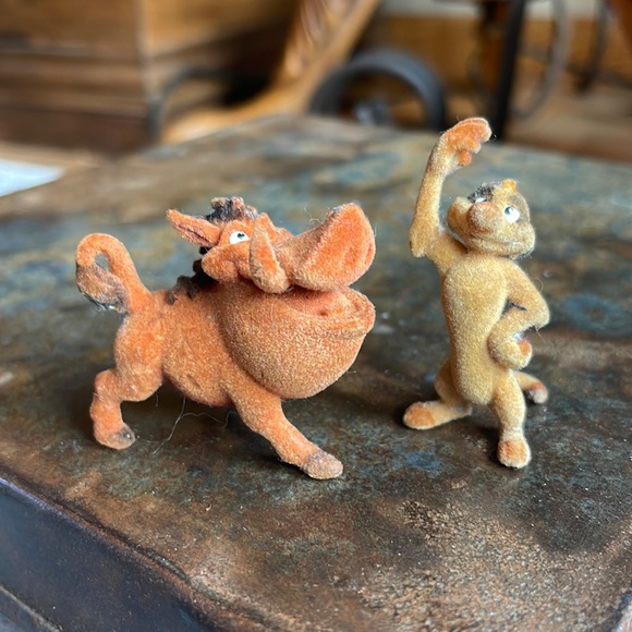 Disney | Toys | The Lion King Pumba Timon Flocked Collectible Figure 21 ...